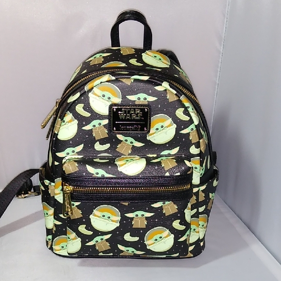 Disney loungefly | Bags | Disney Loungefly Star Wars Mini Backpack ...